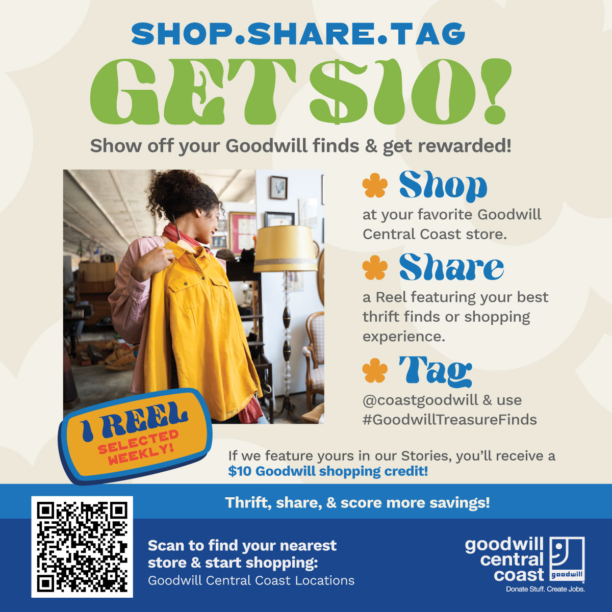 Goodwill Central Coast Thrift Stores - Shop, Work, Volunteer, Donate